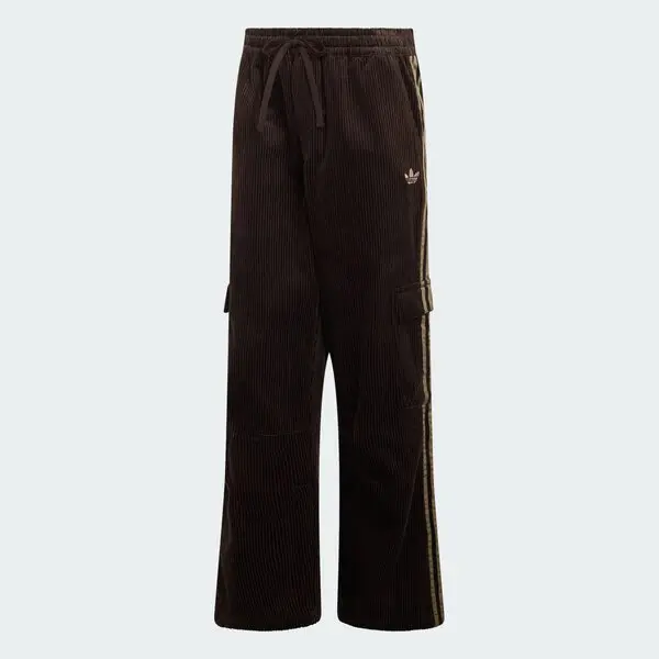 Adidas Adicolor Cord Cargo Pants - Aurora Coffee