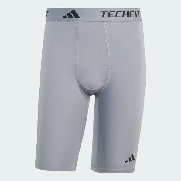 Adidas Techfit Compression Training Short Tights - Grey