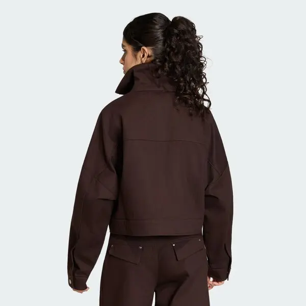 Adidas Premium Essentials Twill Jacket - Aurora Coffee