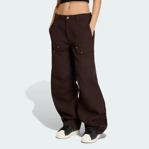 Adidas Premium Essentials Canvas Pants - Aurora Coffee