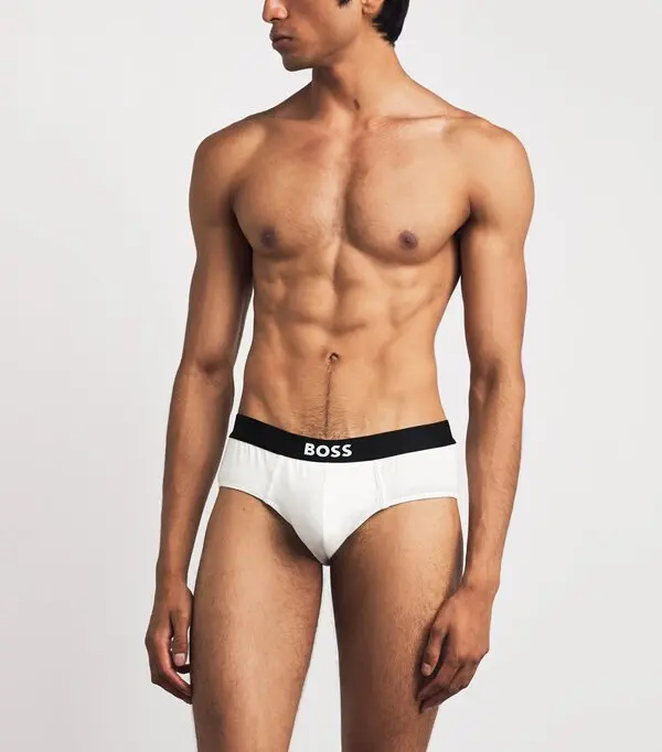 BOSS Stretch-cotton One Briefs