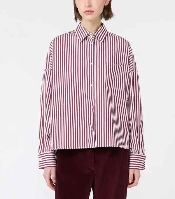 Max Mara Cotton Stripe Shirt