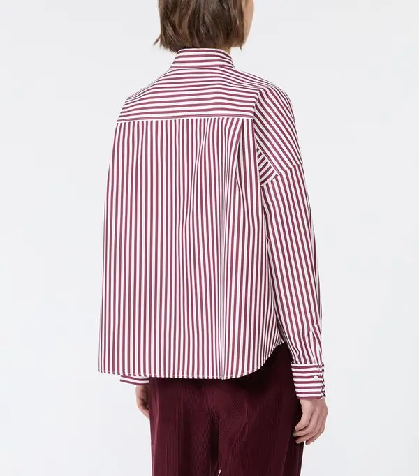 Max Mara Cotton Stripe Shirt