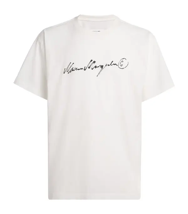MAISON MARGIELA Cotton Logo T-shirt