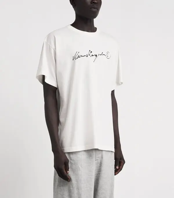 MAISON MARGIELA Cotton Logo T-shirt