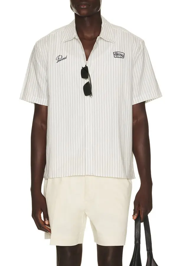 PERCIVAL Lucia Boxy Shirt In White
