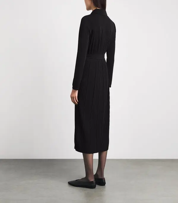 Max Mara Jersey Midi Shirt Dress