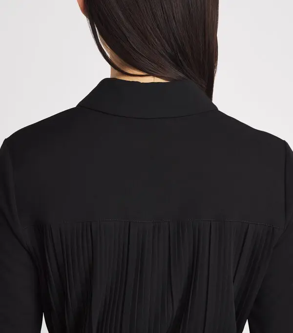 Max Mara Jersey Midi Shirt Dress