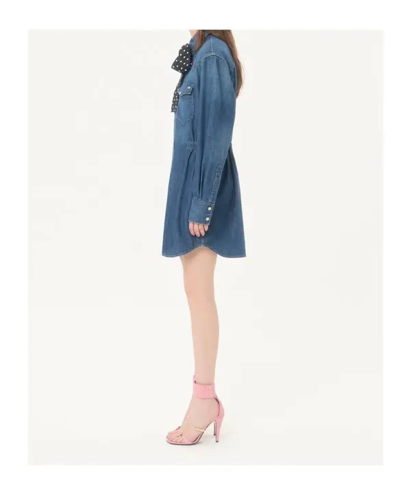 Valentino Garavani Midi Denim Dress