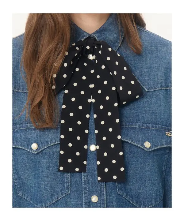 Valentino Garavani Midi Denim Dress
