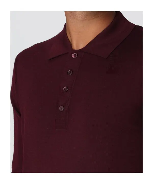 PAOLO PECORA Long-sleeve Polo Shirt