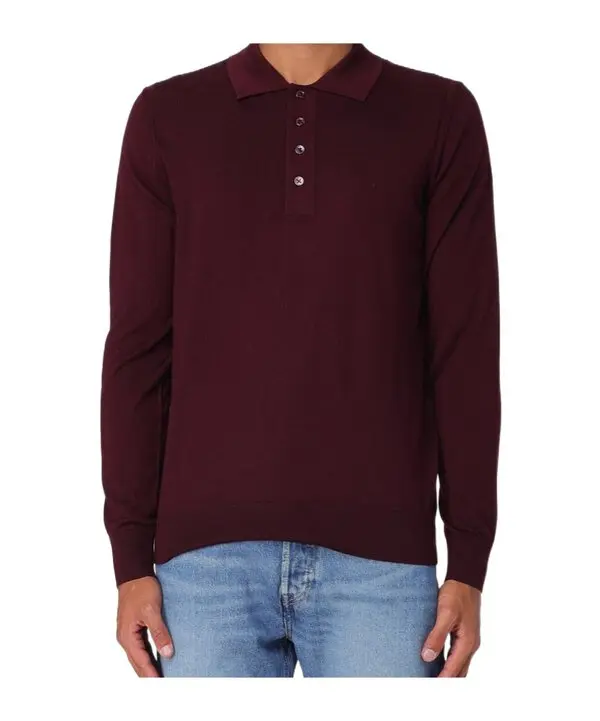 PAOLO PECORA Long-sleeve Polo Shirt