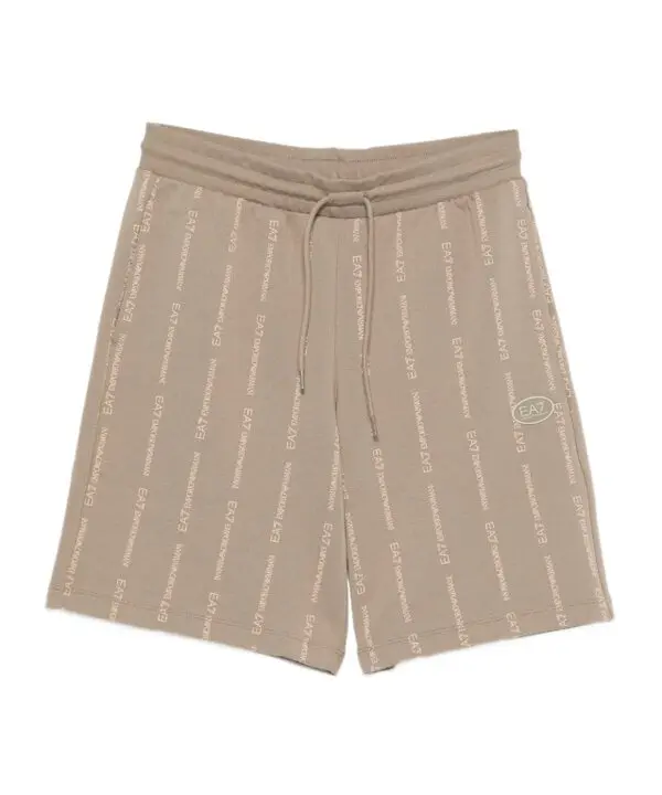 EA7 Logo-print Shorts