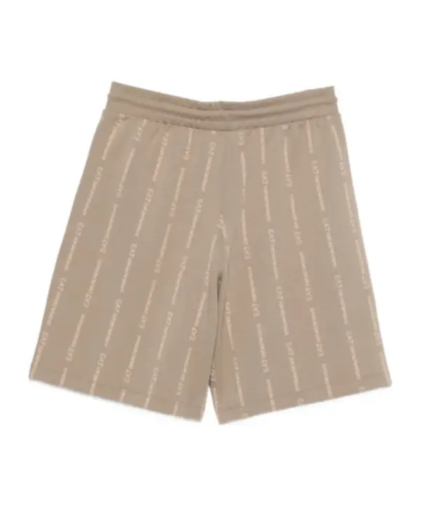 EA7 Logo-print Shorts
