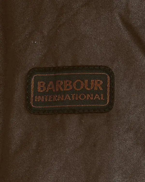 Barbour Stand-neck Casual Jacket With Snap Fastenings