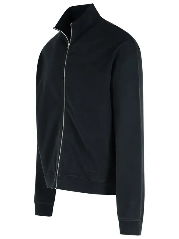 Acne Studios Zip-up Sweatshirt With Embroidered Logo