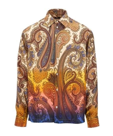 Etro Paisley-print Silk Shirt