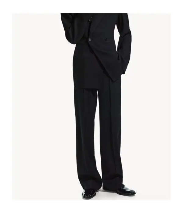 Saint Laurent Tailored Belted Trousers