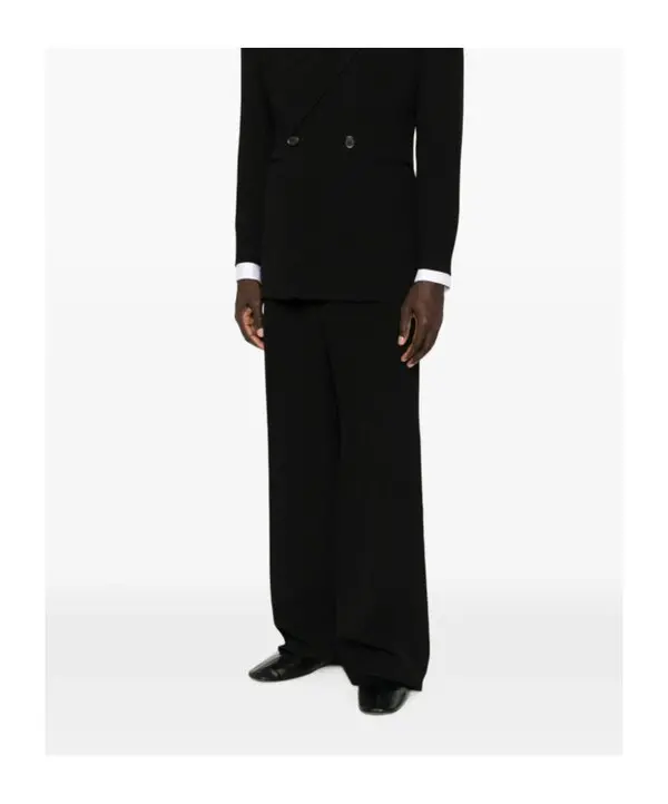 Saint Laurent Tailored Belted Trousers