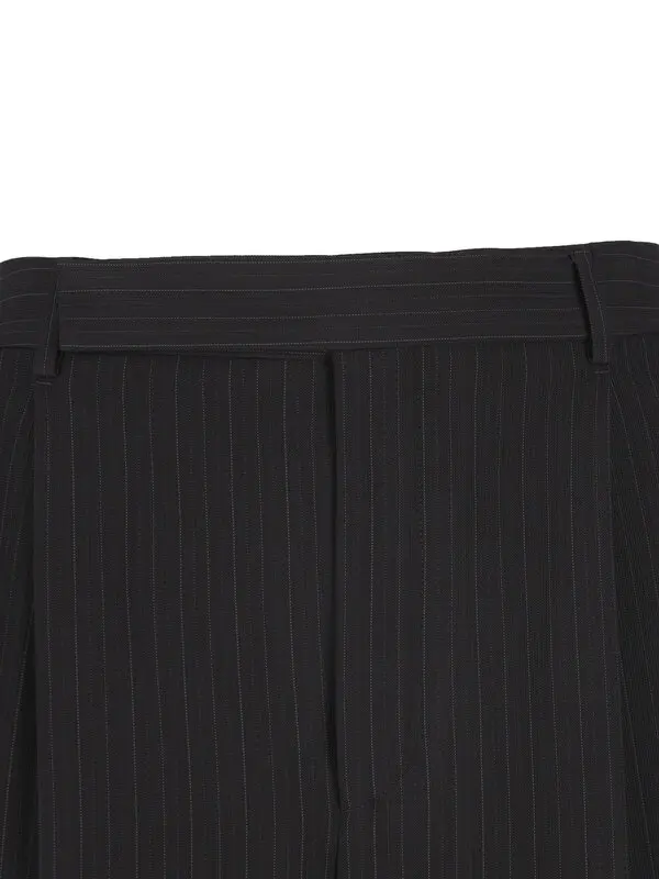 Saint Laurent Tailored Belted Trousers