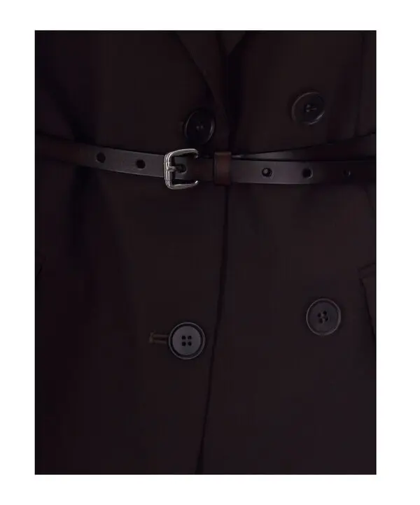 P.a.r.o.s.h Belted Double-breasted Blazer