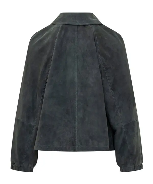 Max Mara Zuppa Zip-up Jacket - Navy