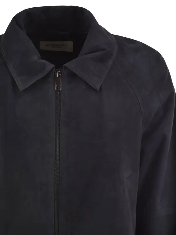 Max Mara Zuppa Zip-up Jacket - Navy