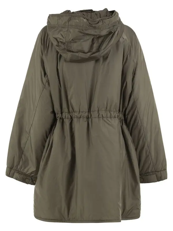 Max Mara Long-sleeved Reversible Parka
