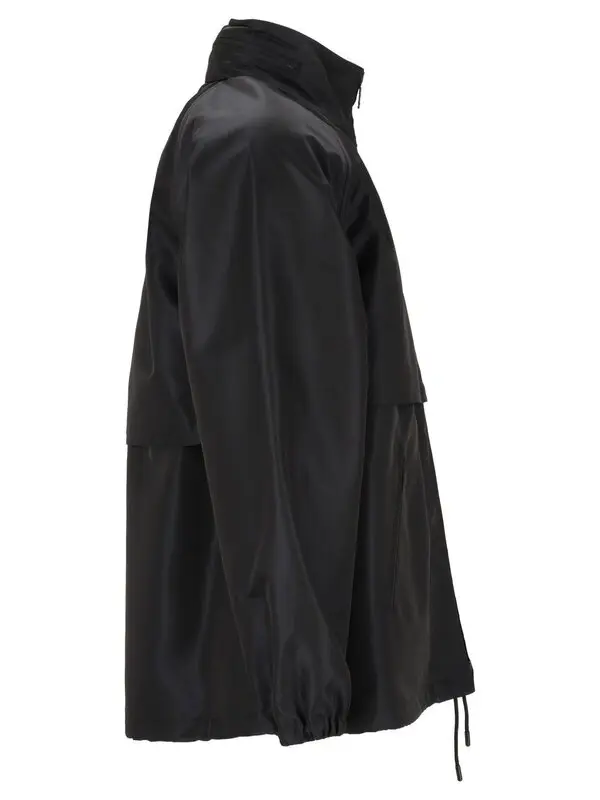 Saint Laurent High Neck Zip-up Jacket