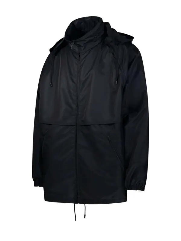 Saint Laurent High Neck Zip-up Jacket