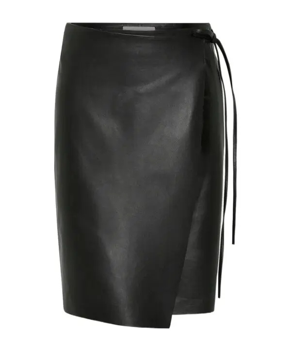 ST. AGNI Piping Tie-waist Skirt