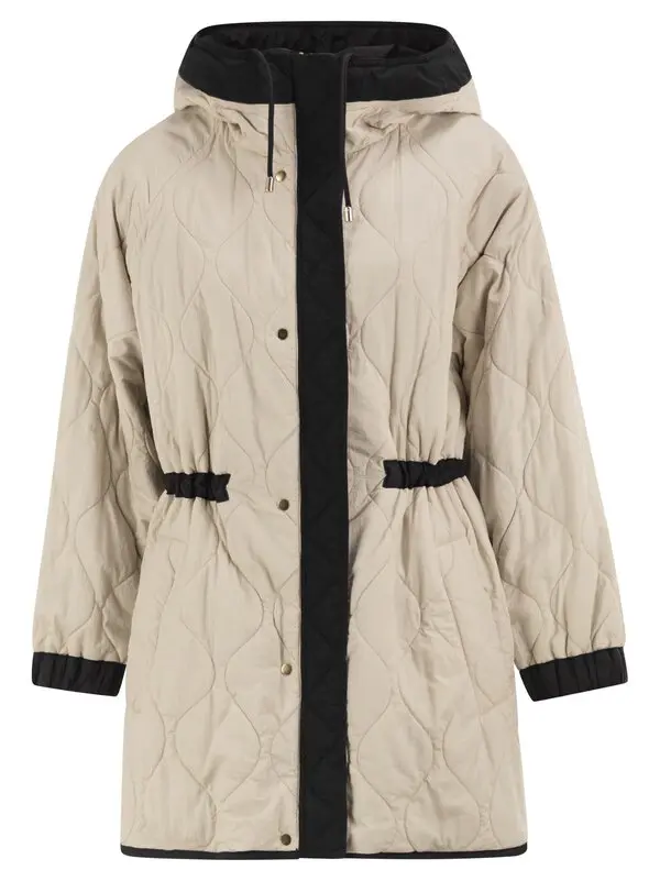 Max Mara Long-sleeved Reversible Parka