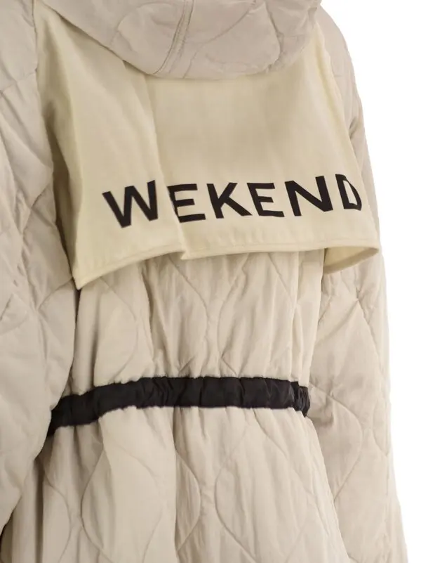 Max Mara Long-sleeved Reversible Parka