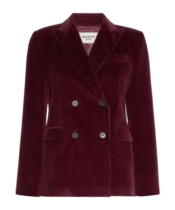 Max Mara Lapel Long-sleeved Suit Jacket