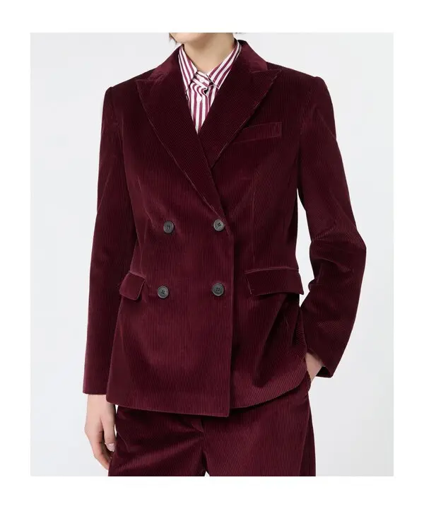 Max Mara Lapel Long-sleeved Suit Jacket