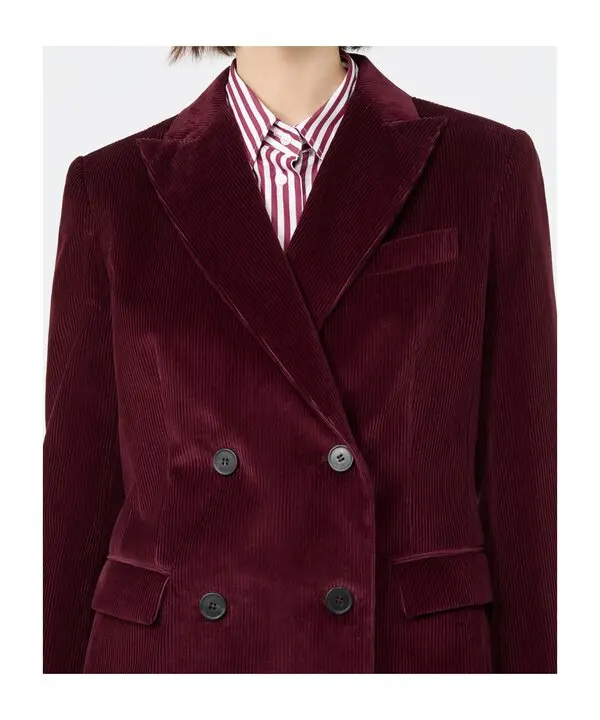 Max Mara Lapel Long-sleeved Suit Jacket