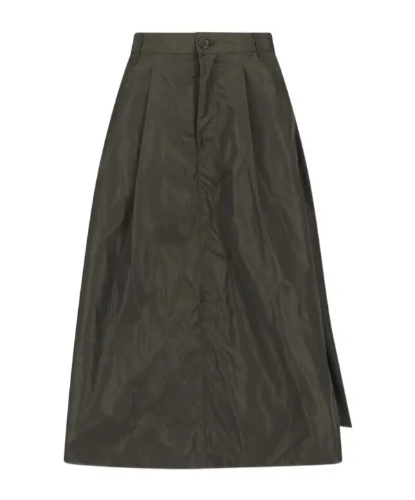 Aspesi Elastic-waist Midi Skirt