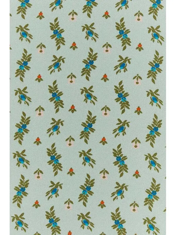 Prada Floral Pattern Scarf