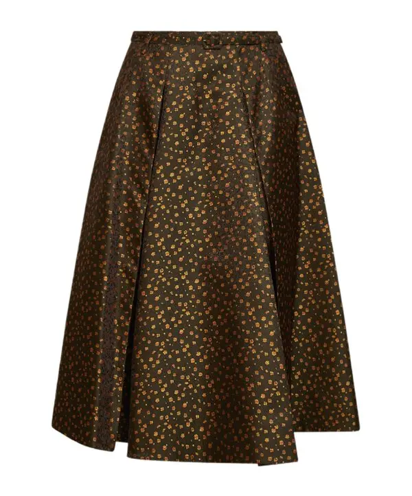 Prada Jacquard Duchesse Skirt - No