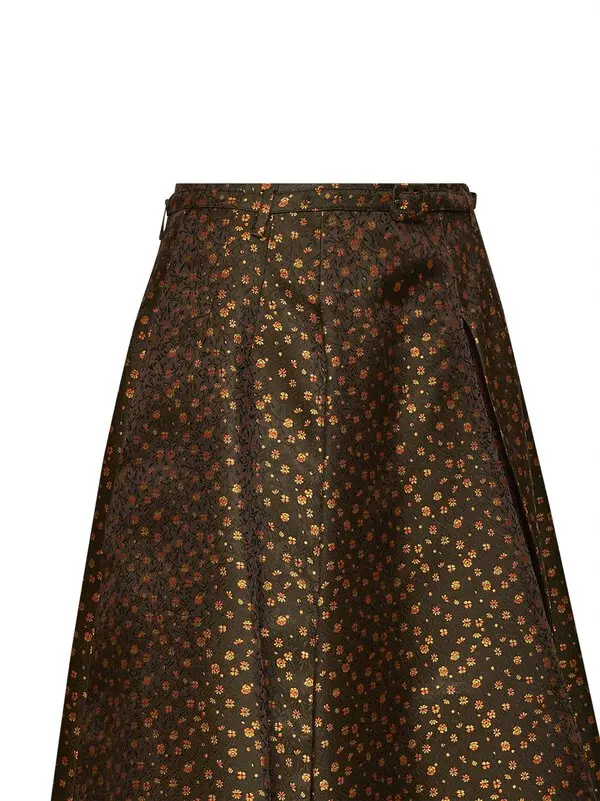 Prada Jacquard Duchesse Skirt - No