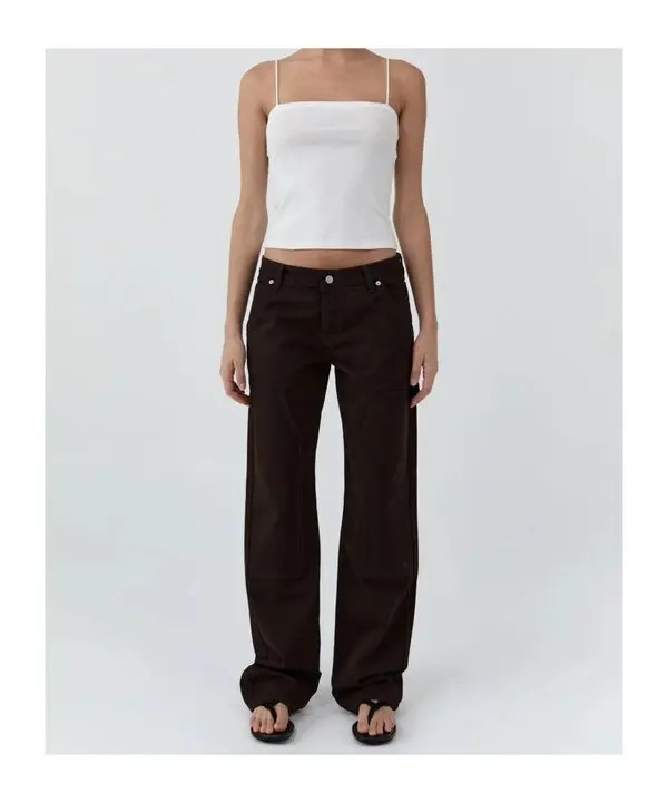 ST. AGNI Belt Loop Jeans