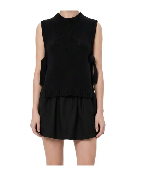 Soeur Sleeveless Knit Sweater