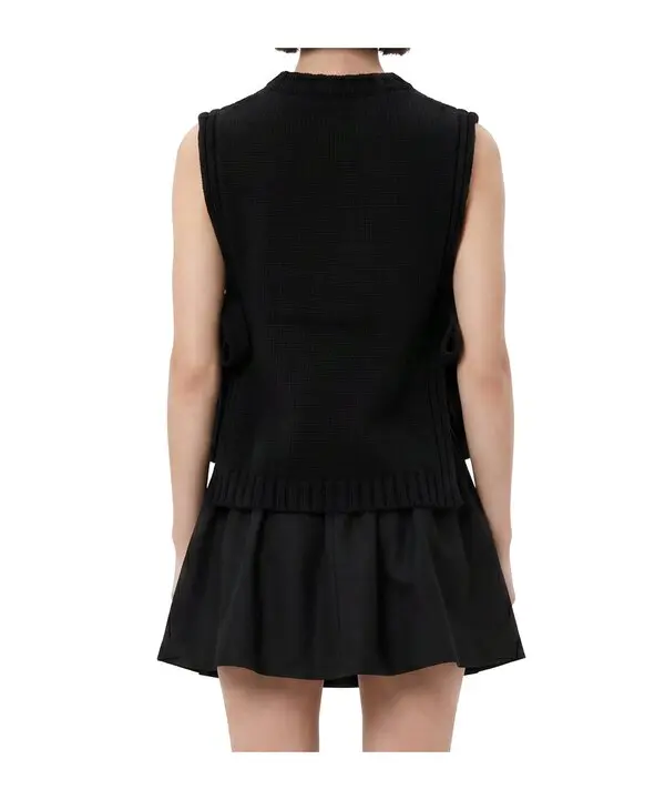 Soeur Sleeveless Knit Sweater