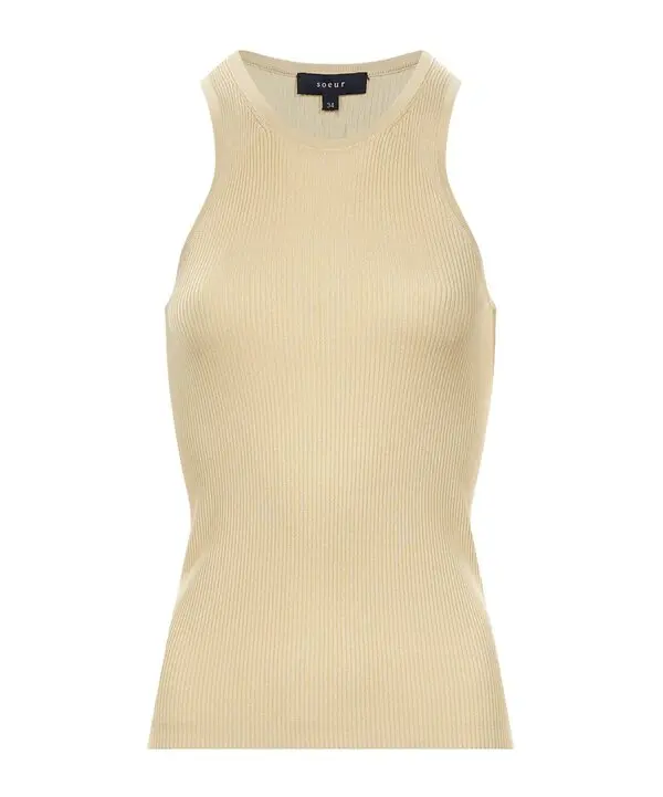 Soeur Ribbed Knit Vest