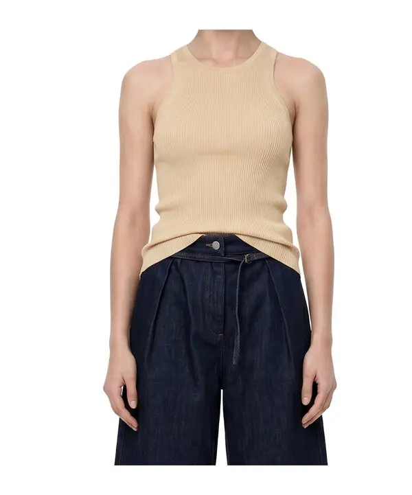 Soeur Ribbed Knit Vest