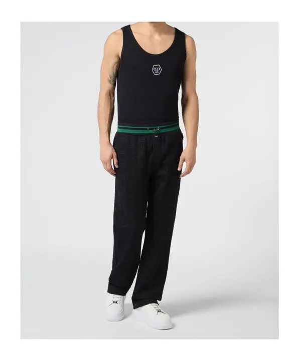 Philipp Plein Jacquard Monogram Track Pants