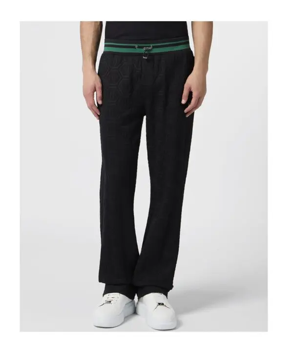 Philipp Plein Jacquard Monogram Track Pants