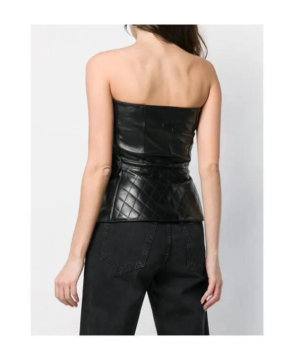 MANOKHI Leather Corset
