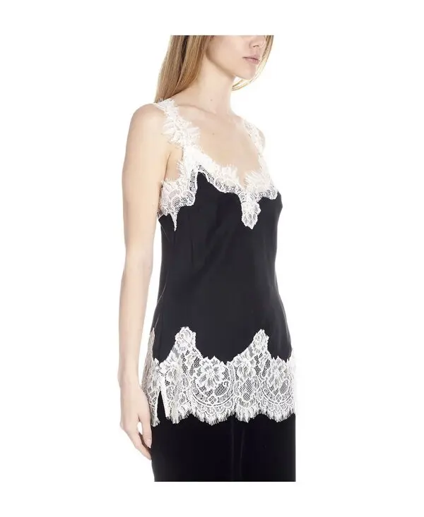 Gold Hawk Lace Detail Top