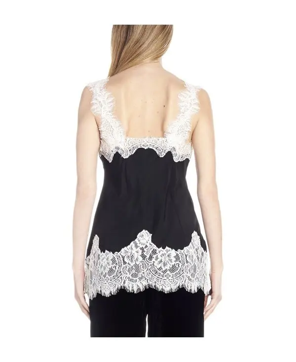 Gold Hawk Lace Detail Top